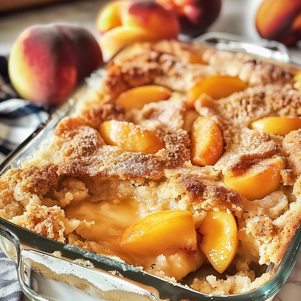 Easy Peach Cobbler Recipe with Fresh Peaches – Incredible Delight